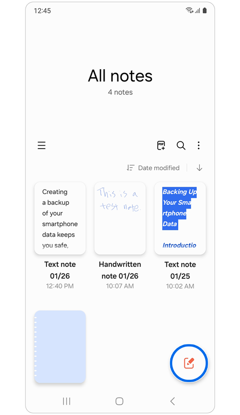 چۆنیەتی بەکارهێنانی Note assist لەگەڵ Galaxy AI | سامسۆنگ IQ_KU