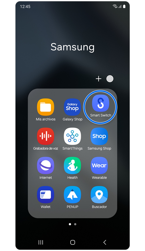 Cómo utilizar la aplicación Smart Switch para transferir datos entre dispositivos Galaxy ...