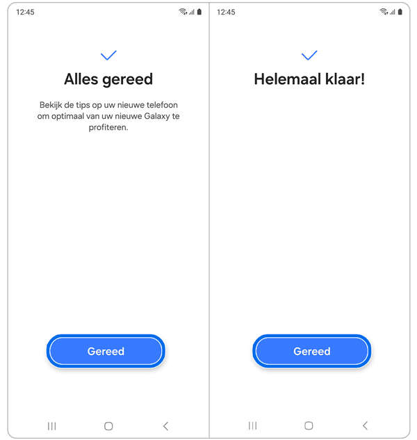 De Smart Switch-app gebruiken om gegevens over te zetten tussen Galaxy ...