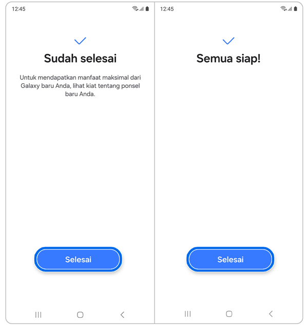 Cara menggunakan aplikasi Smart Switch untuk mentransfer data antara ...