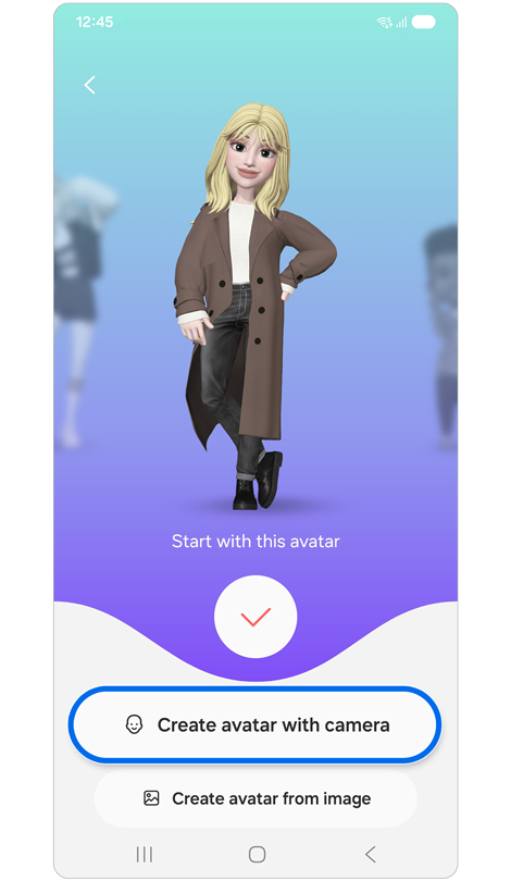 How to create your Avatar or AR Emoji on Samsung Galaxy S25 | Samsung UK
