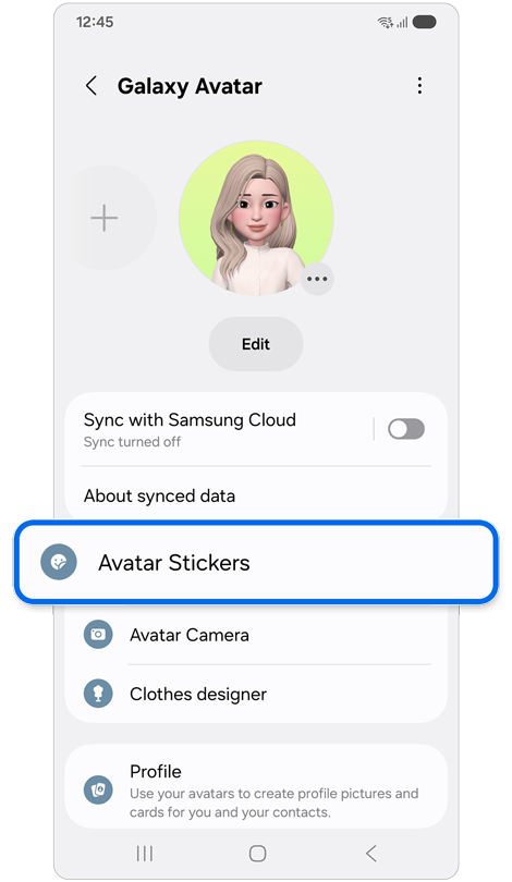 How to create your Avatar or AR Emoji on Samsung Galaxy S25 | Samsung UK