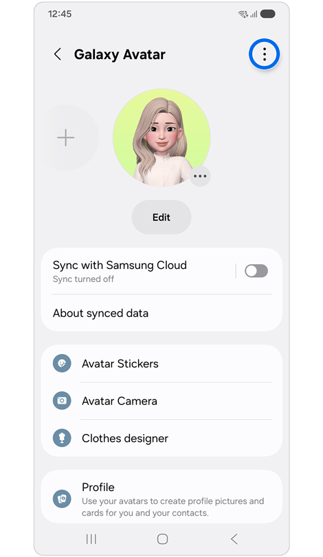 How to create your Avatar or AR Emoji on Samsung Galaxy S25 | Samsung UK