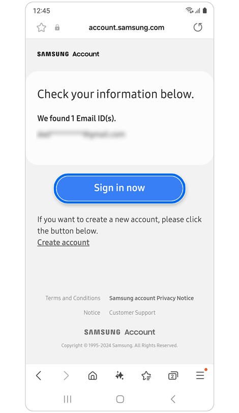 How to recover your Samsung account ID and reset your password | Samsung UK
