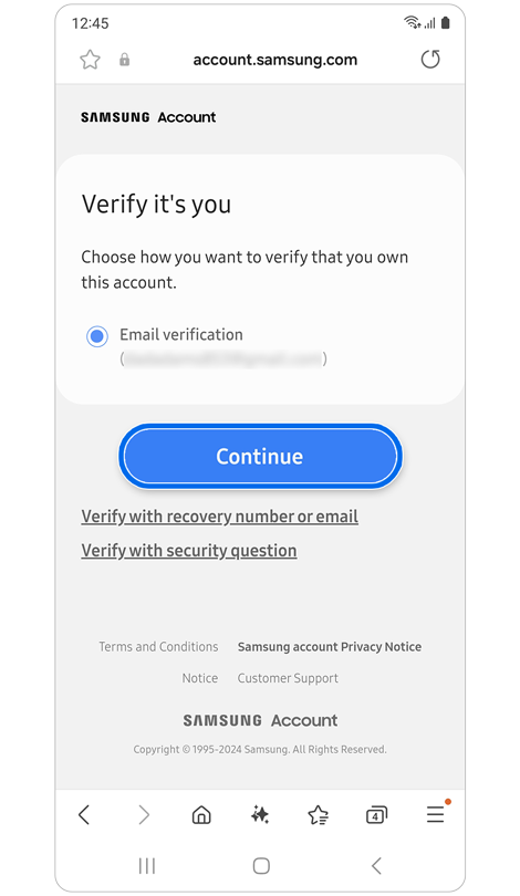 How to recover your Samsung account ID and reset your password | Samsung UK