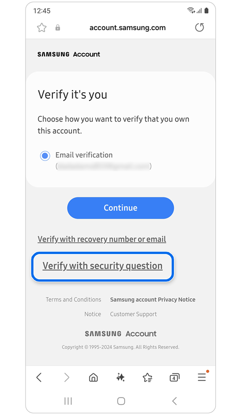 How to recover your Samsung account ID and reset your password | Samsung UK