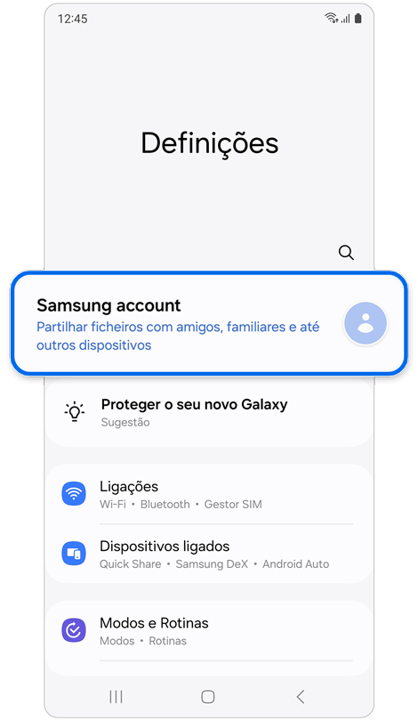 Como criar uma Samsung account | Samsung Portugal