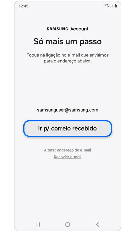 Procedimentos de início de sessão e autenticação da Samsung account ...