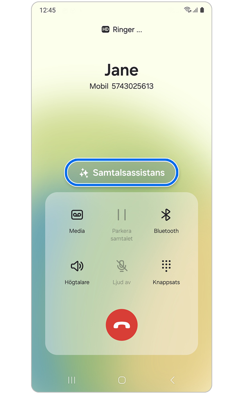 Så här använder du Liveöversättning för telefonsamtal med Galaxy AI ...