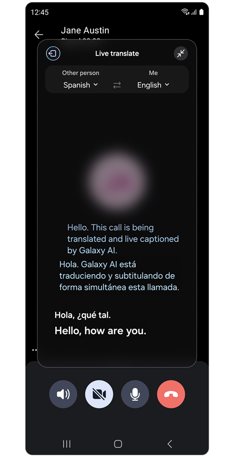 How to use Live translate for phone calls with Galaxy AI | Samsung UK