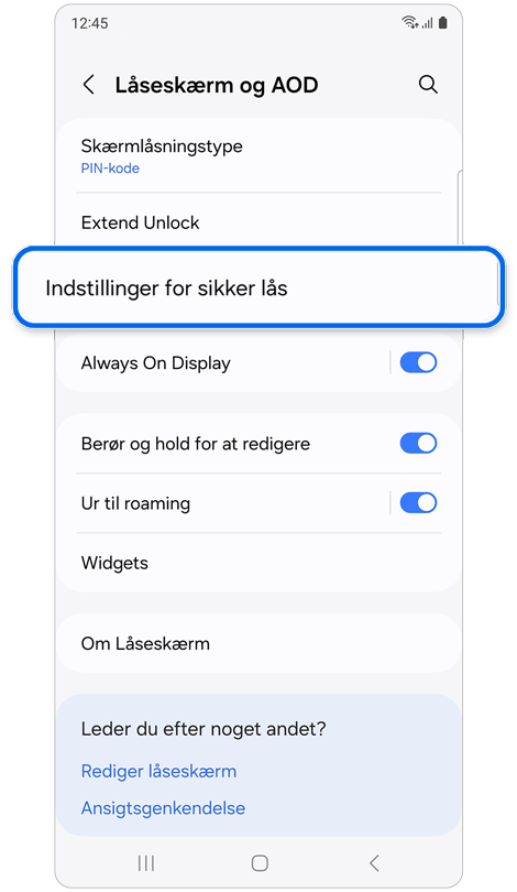 Lås din Samsung Galaxy op med en tidligere skærmlåsningsmetode ...