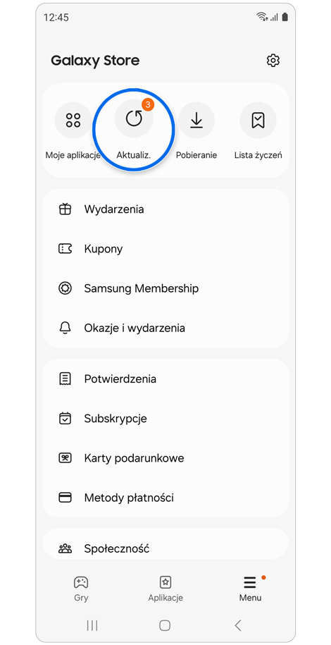 Jak zaktualizować oprogramowanie i aplikacje na zegarku Samsung Galaxy ...