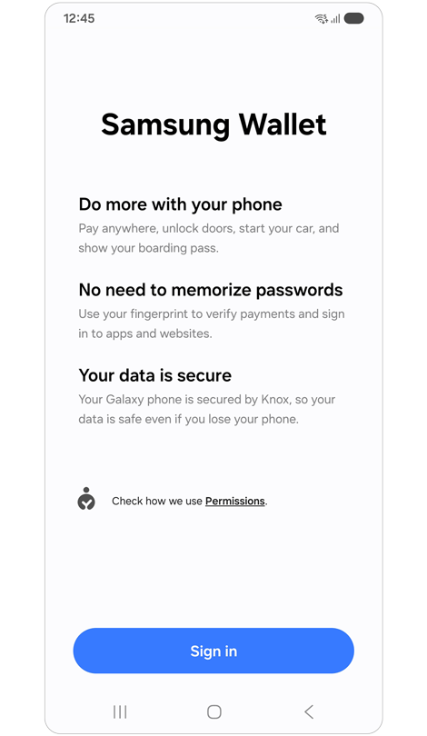 How to set up Samsung Wallet