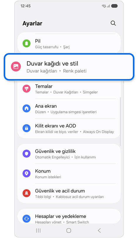 Samsung Galaxy cihazlarınızın Kilit ekranındaki Brief widget'ları ...