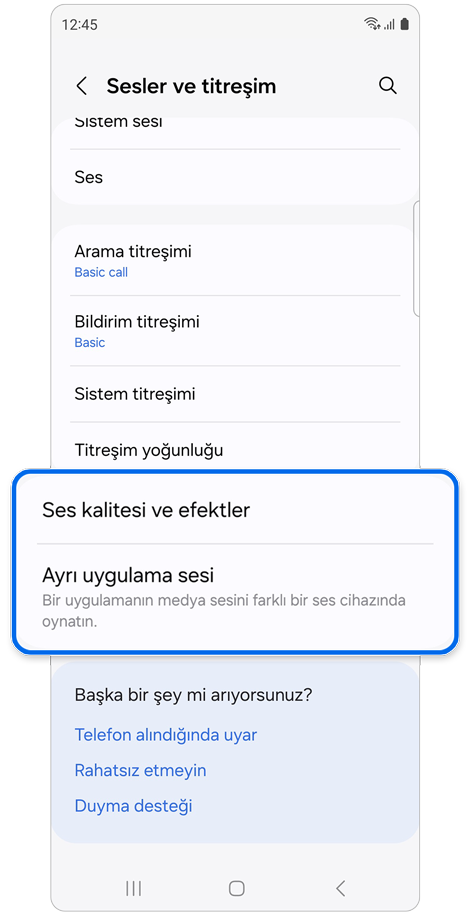Samsung Galaxy cihazlarınızda sesler, titreşimler ve bildirimler ...