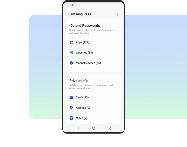 Samsung Pass | Aplicaciones y servicios | Samsung México