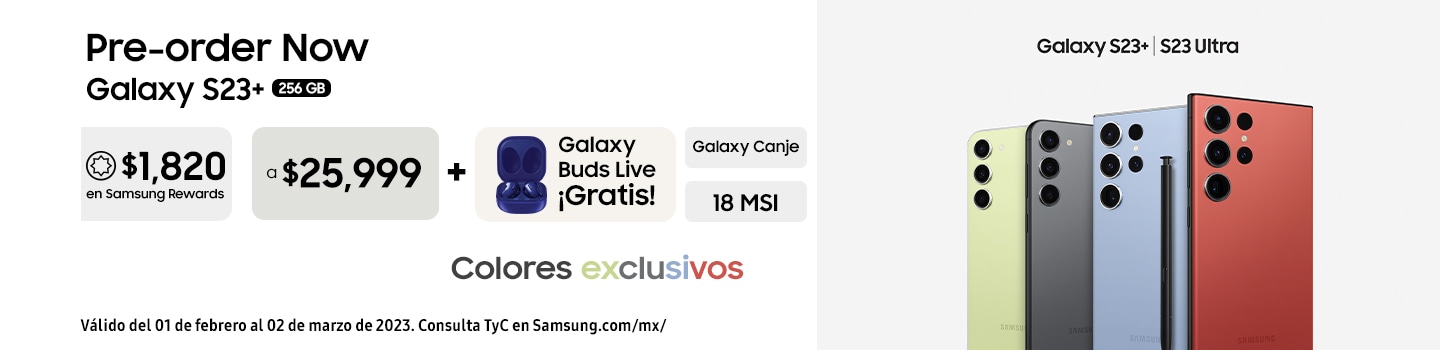 Ver todos los modelos - Smartphones | Samsung México