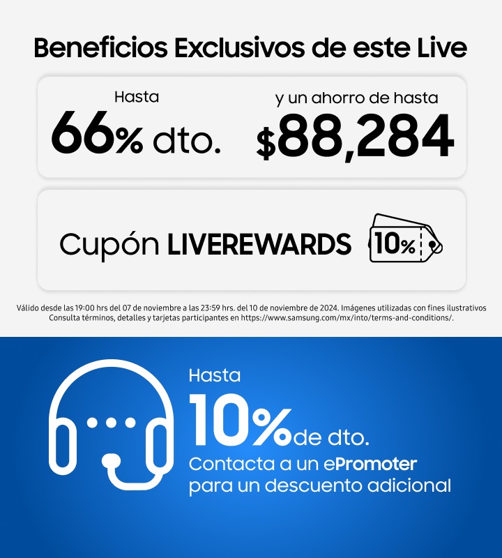 Samsung Live Shop App | Samsung México