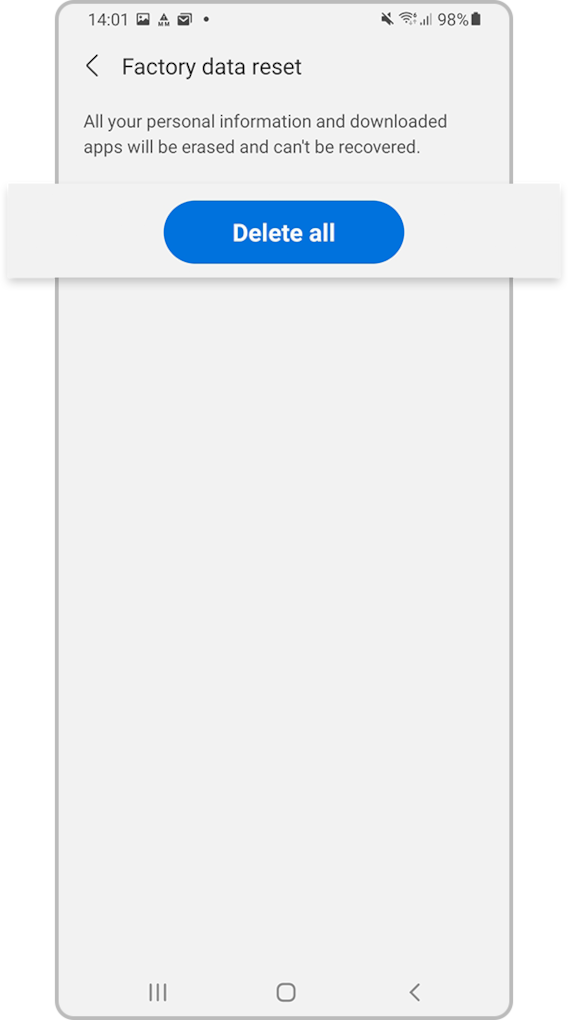 How to perform a factory reset on your Galaxy phone | Samsung Caribbean