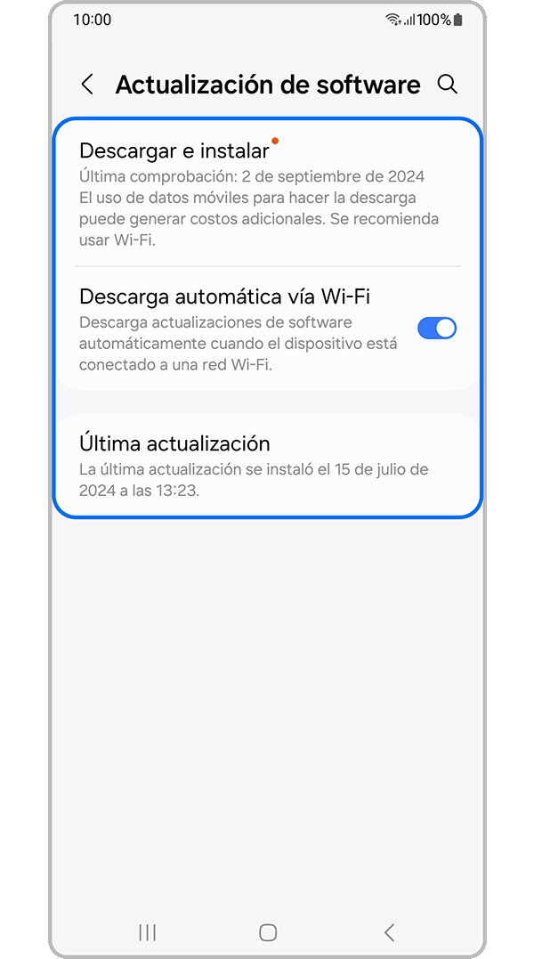 Cómo descargar y actualizar tu Galaxy | Samsung México