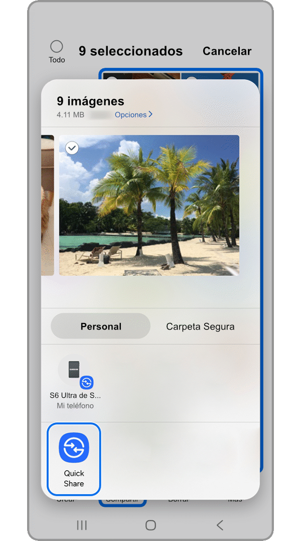 Cómo usar Quick Share en tu televisor inteligente Samsung | Samsung Uruguay