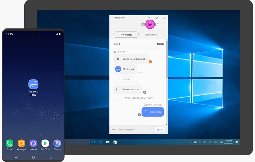 Samsung Flow | Apps & Services | Samsung Malaysia