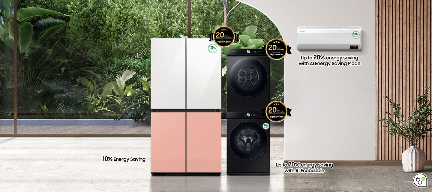 Sustainable Home with Samsung Appliances | Samsung Malaysia