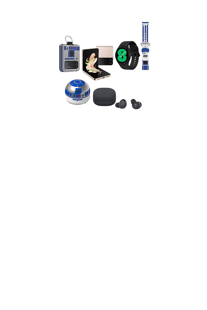 Star Wars Z Flip4 Pink Gold Bundle Pack | Samsung Malaysia