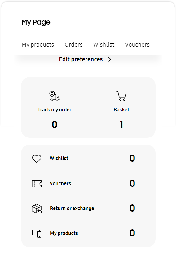 How do I update my account details/information? | Samsung MY