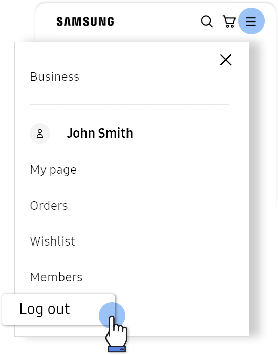 How do I sign in/out? | Samsung MY