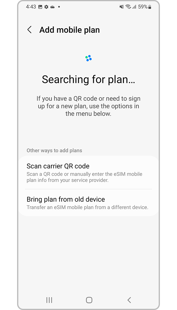 How to install a nano-SIM or eSIM card on the Samsung S22 Series