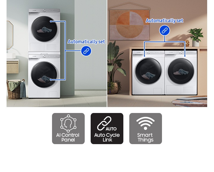 EcoBubble & AI Wash Washing Machine with Dryer | Samsung Malaysia