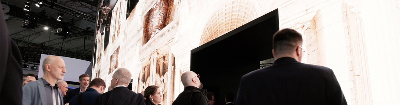 Big screens en grootse innovatie op ISE 2024 | Samsung Business NL
