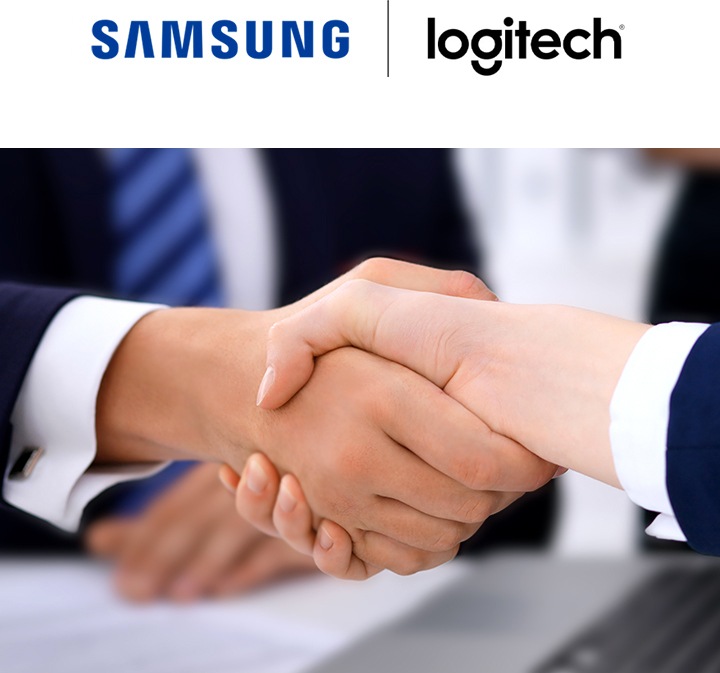 Solutions pour votre salle de réunion | Samsung x Logitech | Entreprise ...