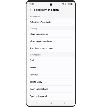 Mobile Universal Switch | Toegankelijkheid | Samsung NL
