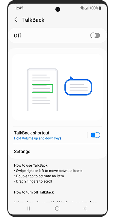 Mobile Voice Assistant | Toegankelijkheid | Samsung NL