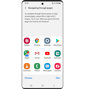 Mobile Voice Assistant | Toegankelijkheid | Samsung NL
