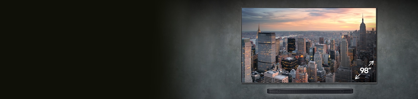 Samsung TV 98 inch vergelijken en kopen? | Samsung Nederland