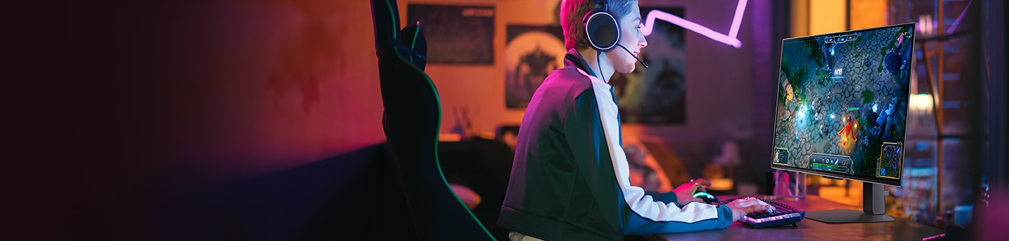 Gaming Skjerm - 4K QLED Gaming Monitors | Samsung Norge