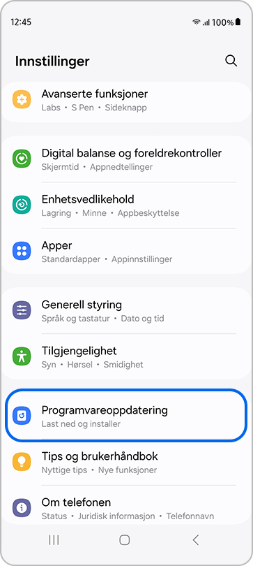 Slik laster du ned og installer programvare til Galaxy AI-funksjoner ...