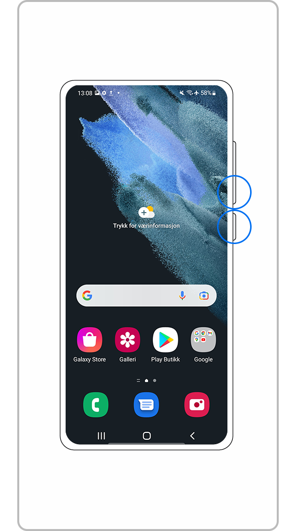 Slik starter du en Galaxy-enhet på nytt hvis den ikke svarer | Samsung ...