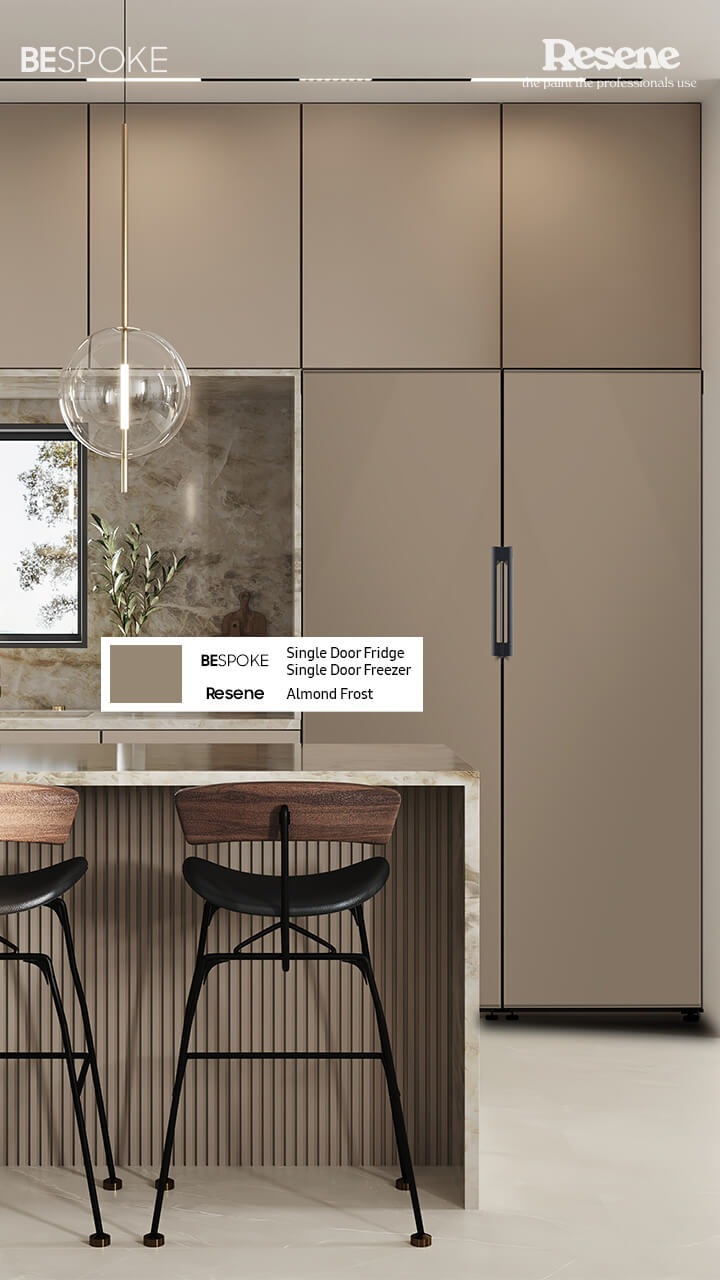Customise Bespoke Fridge & Dishwasher with Resene Colour | Samsung New ...