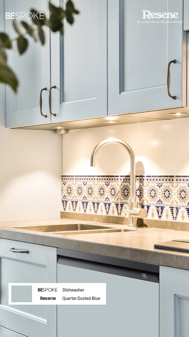 Customise Bespoke Fridge & Dishwasher with Resene Colour | Samsung New ...