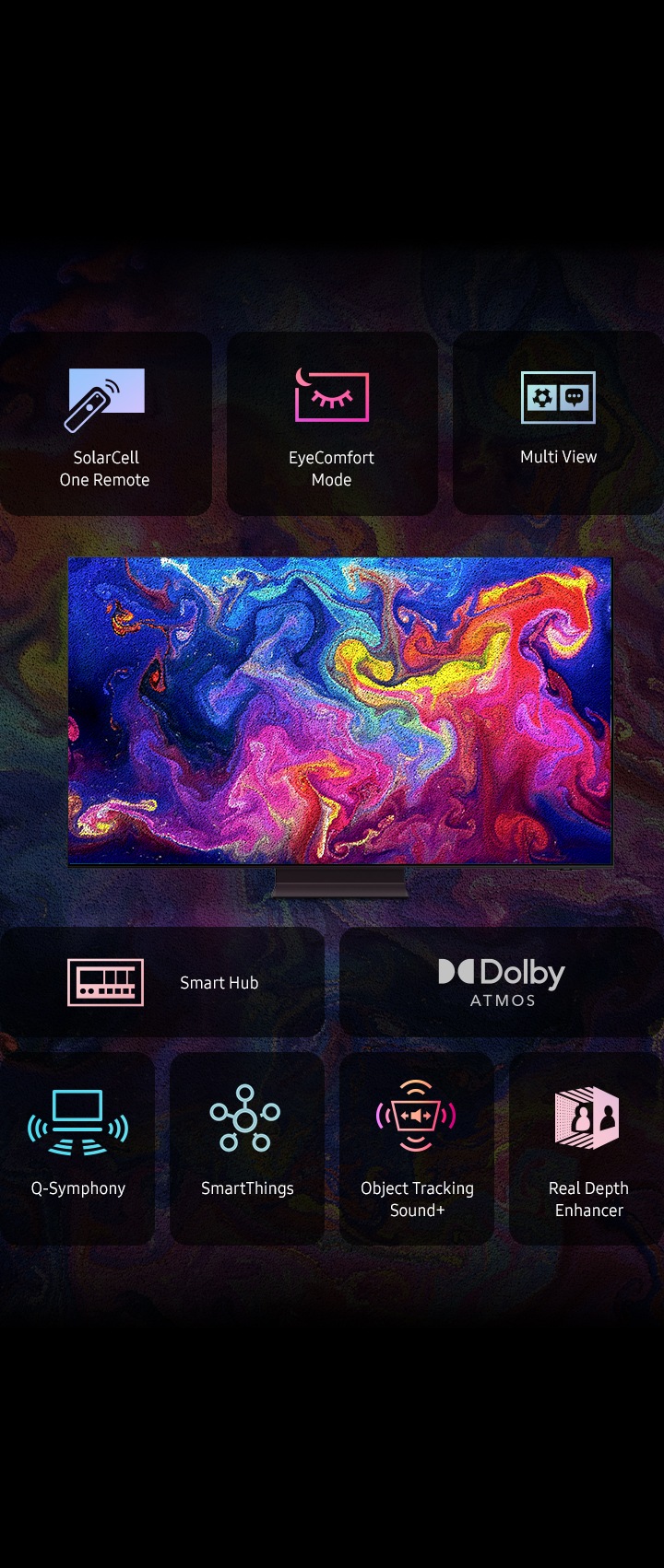 Samsung Smart OLED TV Specifications | Samsung New Zealand