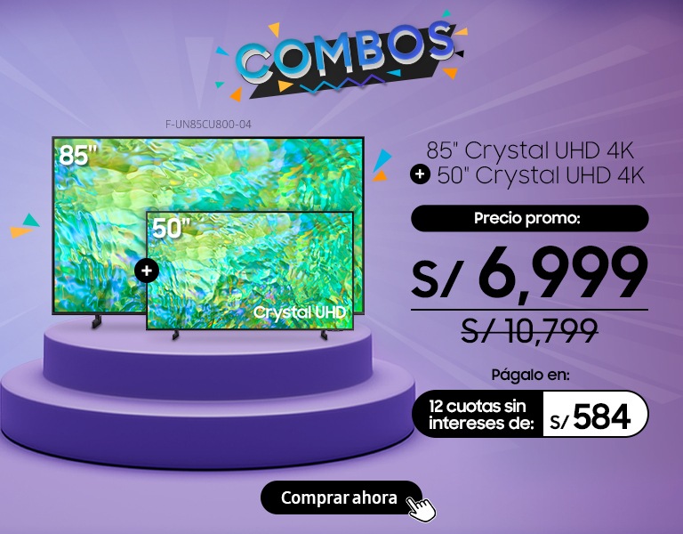 Combos en Tv y Audio | Samsung Perú