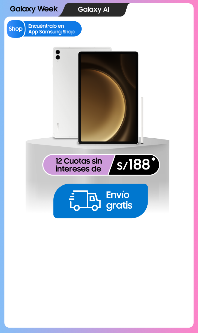 Todas las Tabletas - Últimas Tabletas Android | Samsung Perú