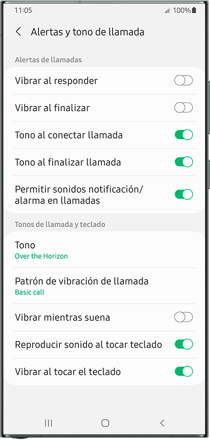 Cómo realizar la configuración de llamadas en un teléfono Android ...