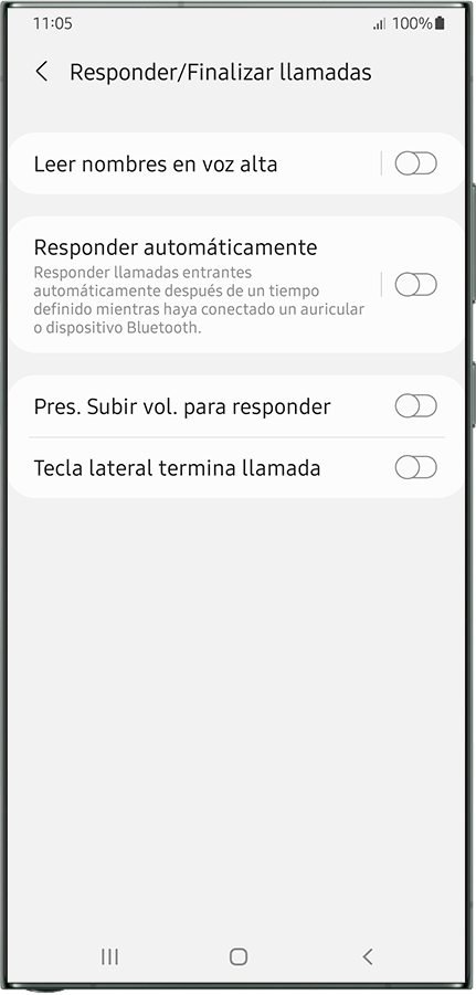 Cómo realizar la configuración de llamadas en un teléfono Android ...
