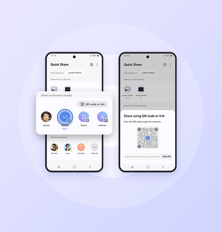 Quick Share | Apps & Services | Samsung Philippines