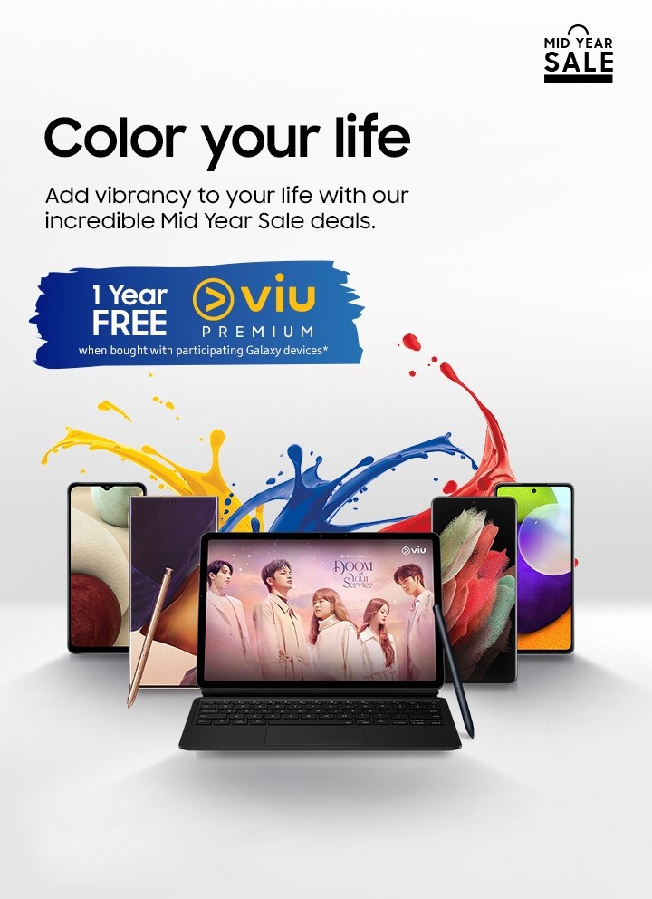 Free Viu | Mid-year Sale | Samsung Philippines